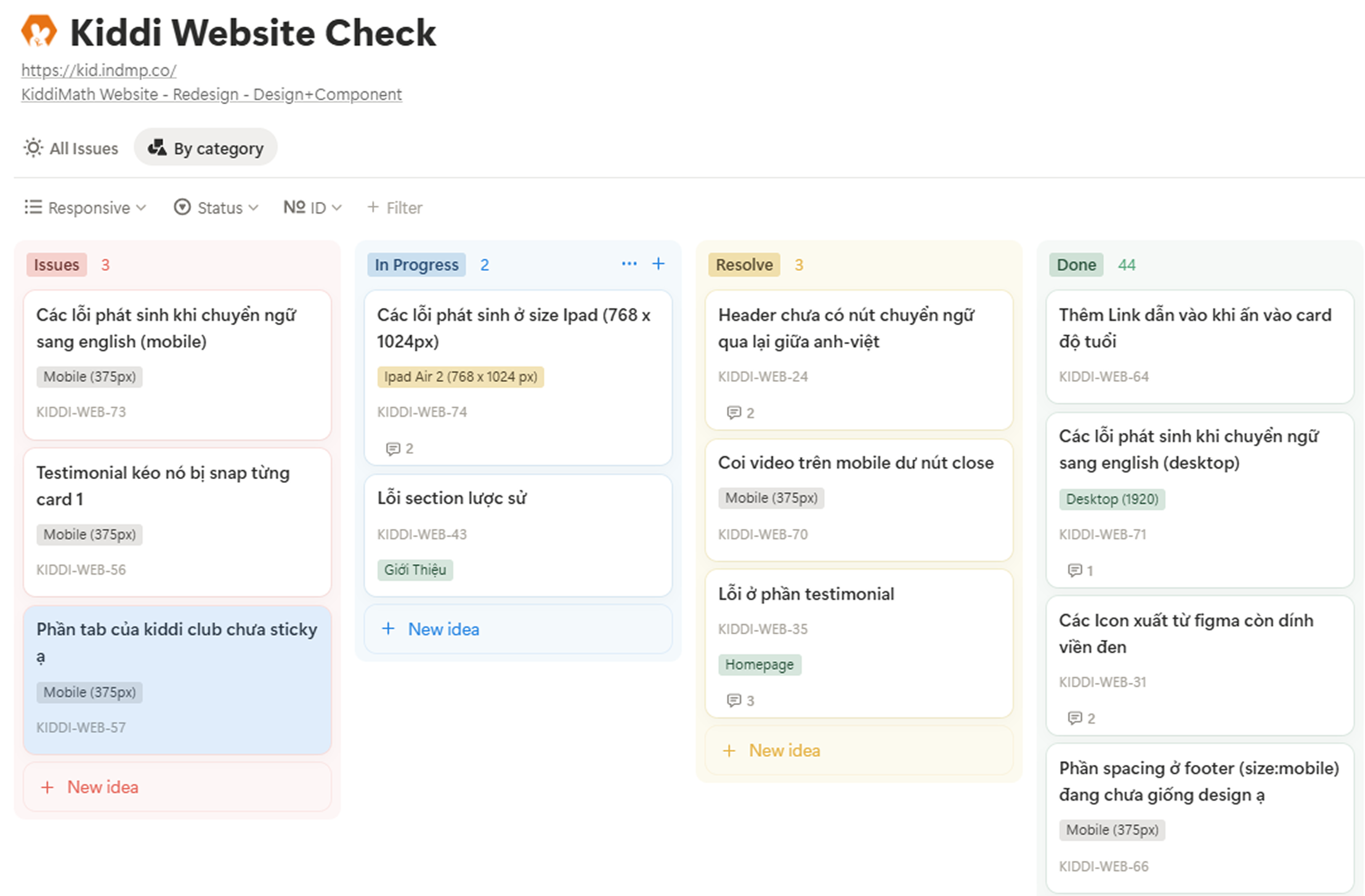 KiddiMath Website - Anh Pham